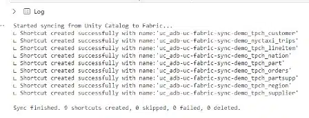 Mirroring Databricks with Fabric