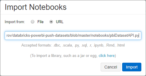 Injecting Databricks DataFrame into a Power BI Push Dataset ...